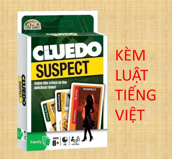 Cluedo Suspect - [VIỆT HÓA] - Boardgame suy luận dành cho người mới ...