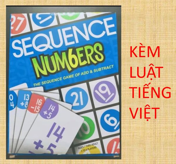 Sequence Number - Phiên bản tính nhẩm – Thế Giới Board Game