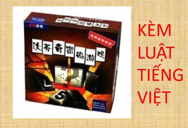 Board Game Da Vinci Code – Thế Giới Board Game