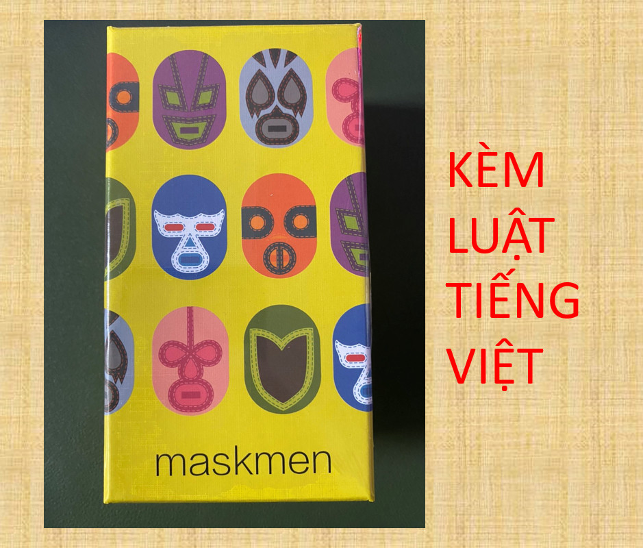 Maskmen - Trò Chơi Board Game - Đô Vật bằng thẻ bài – Thế Giới Board Game