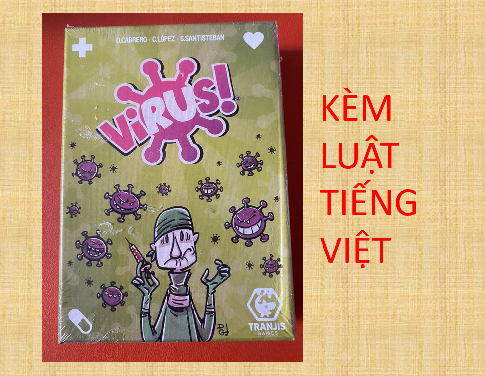 Virus 1 và Virus 2 Evolution - Trò Chơi Board Game - Điều Chế Thuốc Ch ...