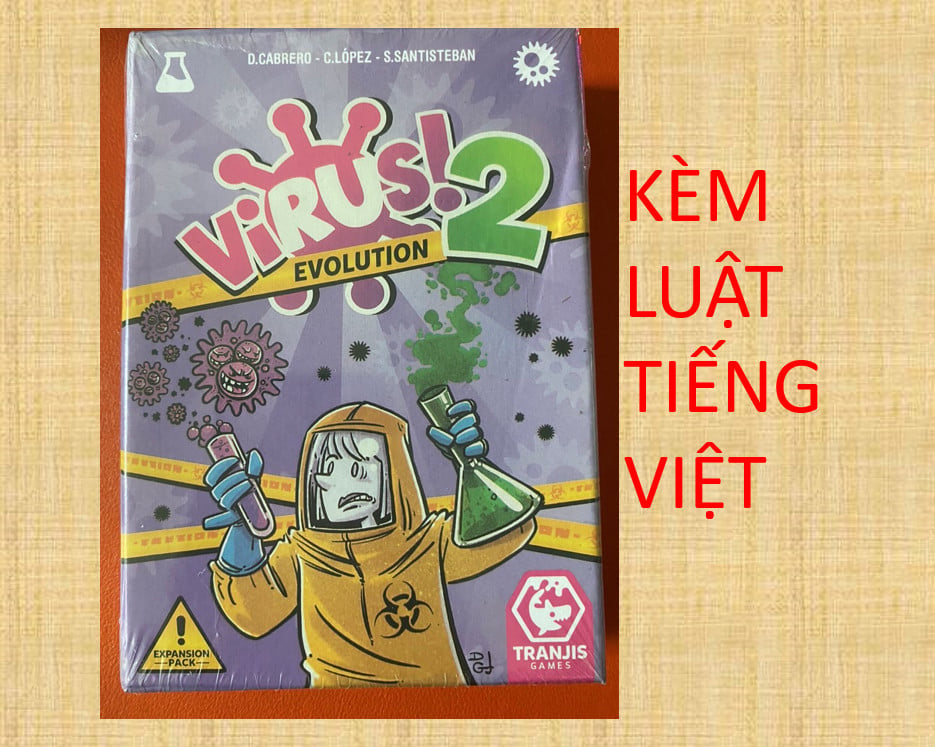 Virus 1 và Virus 2 Evolution - Trò Chơi Board Game - Điều Chế Thuốc Ch ...