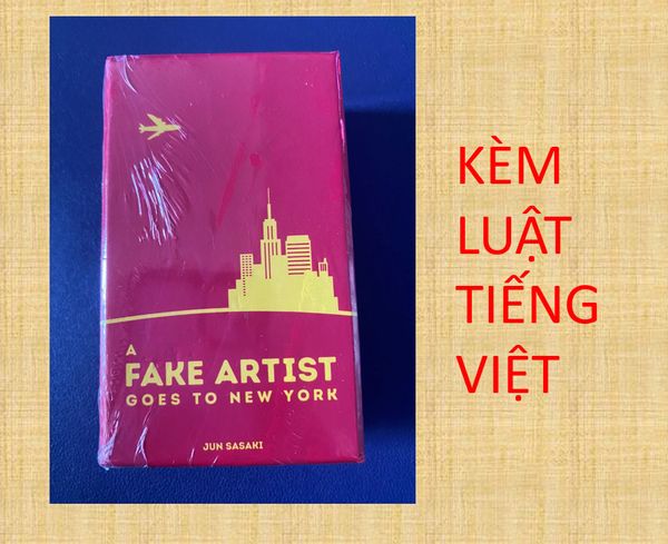 the Fake Artist goes to newyork – Thế Giới Board Game
