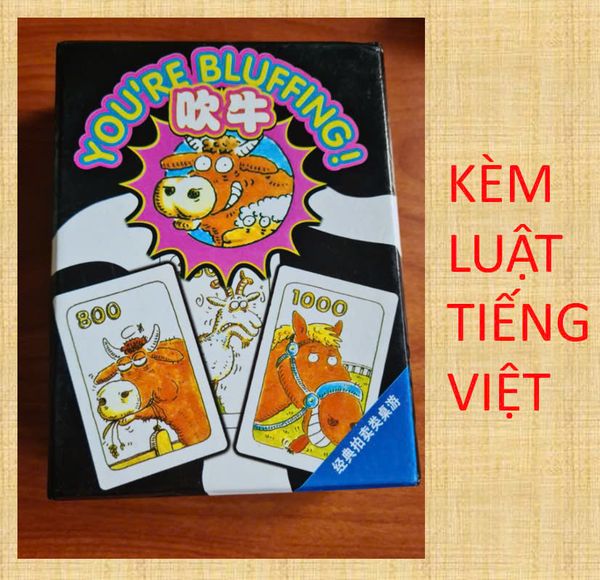 YOU ARE BLUFFING – Thế Giới Board Game