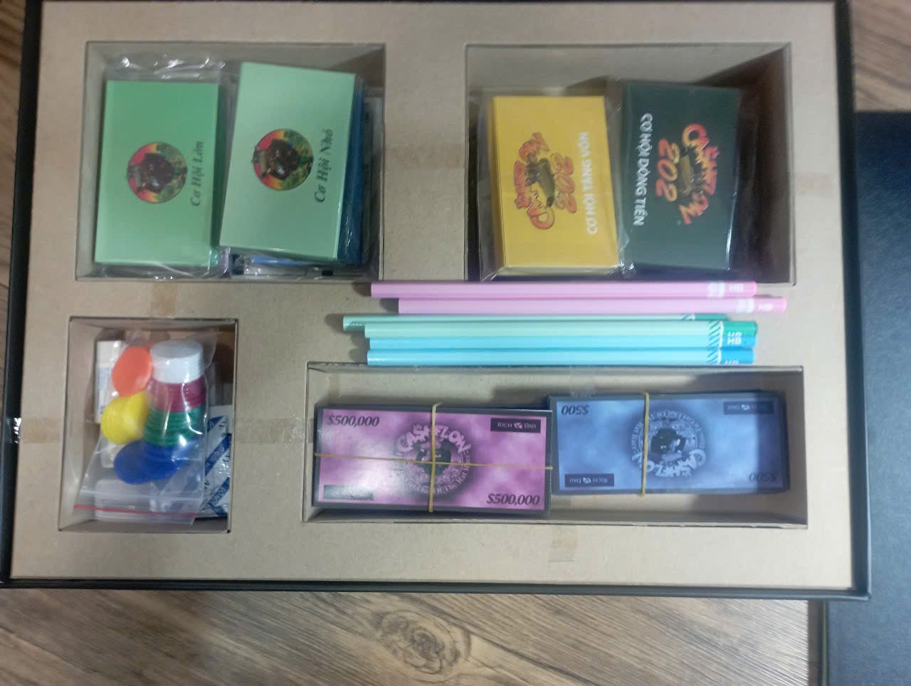 CASHFLOW 202 BẢN TIẾNG ANH/TIẾNG VIỆT - Boardgame tài chính – Thế Giới ...