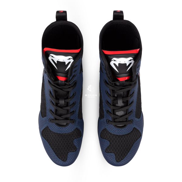 Giày Venum Elite Boxing Shoes - Navy/Black/Red | Saigon Sport