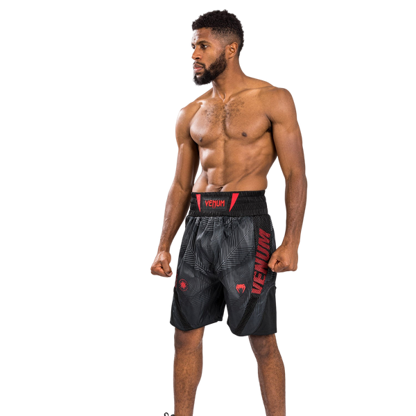 Quần Venum Phantom Boxing Shorts - Black/Red | Saigon Sport
