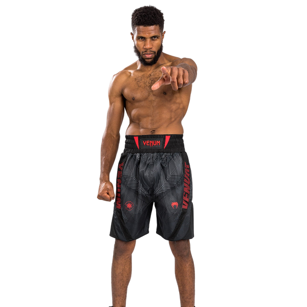 Quần Venum Phantom Boxing Shorts - Black/Red | Saigon Sport