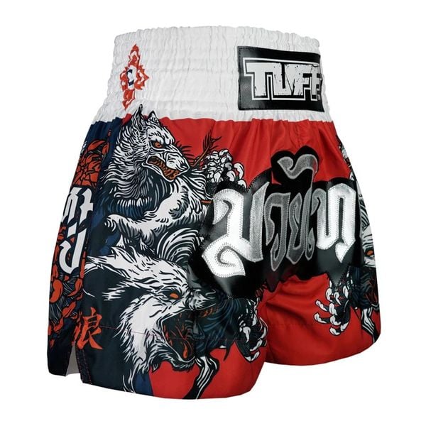 Quần TUFF Muay Thai Boxing Shorts Wolfpack | Saigon Sport