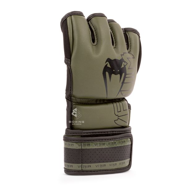 Găng Tay Venum Impact 2.0 MMA Gloves - Khaki/Black | Boxing Saigon