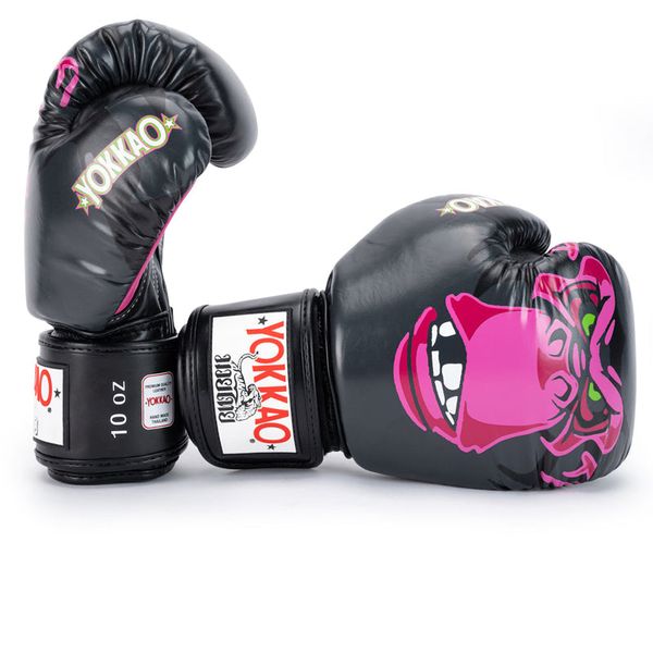Găng Tay Yokkao FYGL-79 Primate Boxing Gloves - Black | Boxing Saigon