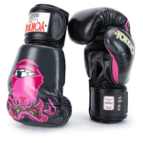 Găng Tay Yokkao FYGL-79 Primate Boxing Gloves - Black | Saigon Sport