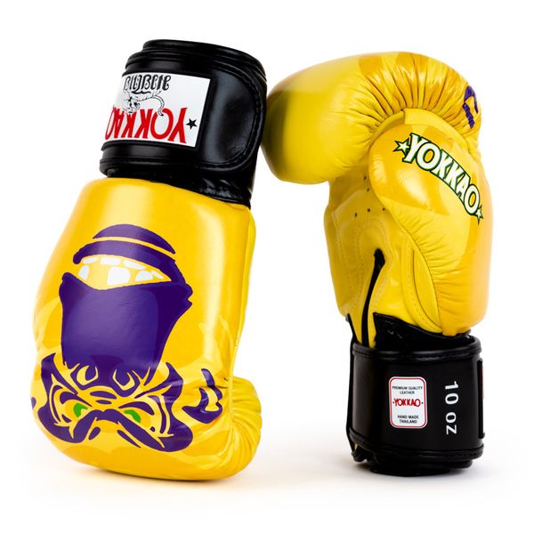 Găng Tay Yokkao FYGL-79-21 Primate Boxing Gloves - Yellow | Saigon Sport