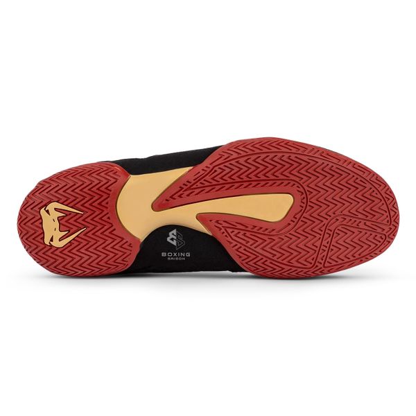 Giày Venum Contender Boxing Shoes - Black/Gold/Red | Saigon Sport
