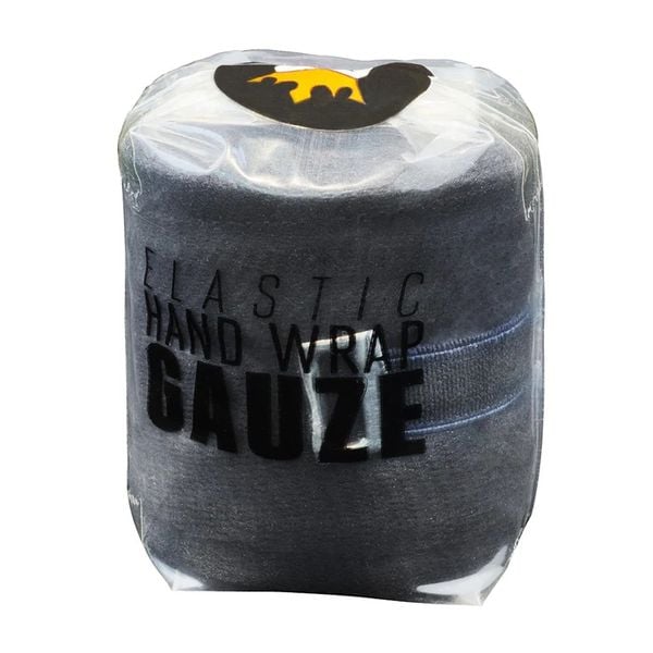 Băng Gạc Meister Traditional Elastic Gauze Hand Wraps - Black | Boxing ...