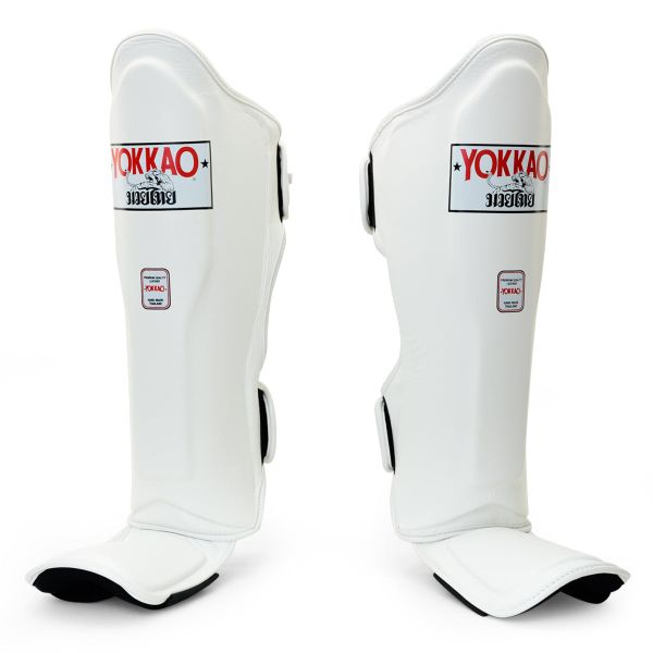 Bảo Hộ Chân Yokkao SYGL-X Matrix Shin Guards - White | Boxing Saigon