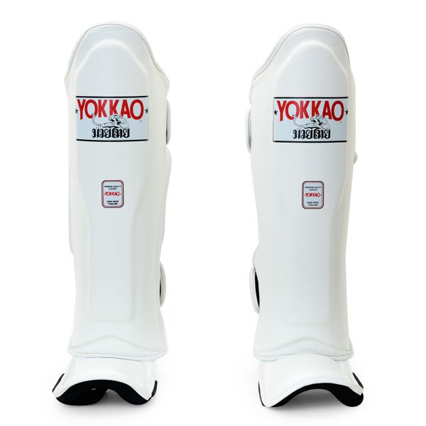 Bảo Hộ Chân Yokkao SYGL-X Matrix Shin Guards - White | Saigon Sport