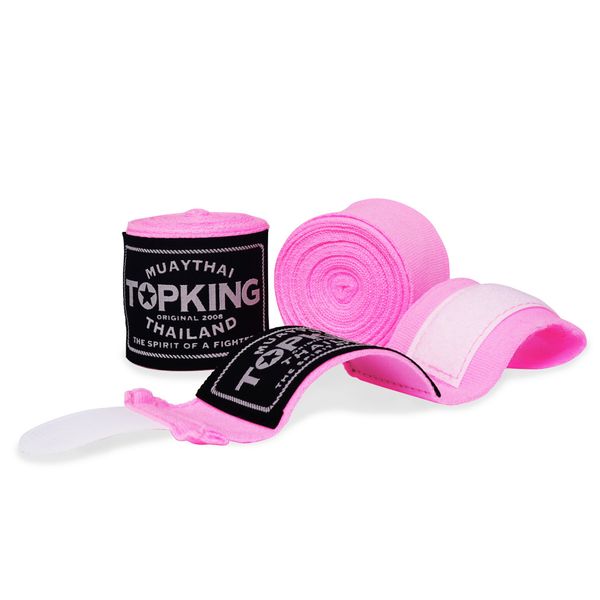 Băng Tay Topking TKHWR Hand Wraps - Pink | Boxing Saigon