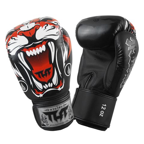 Giày Venum Contender Boxing Shoes - Black/Gold/Red | Boxing Saigon