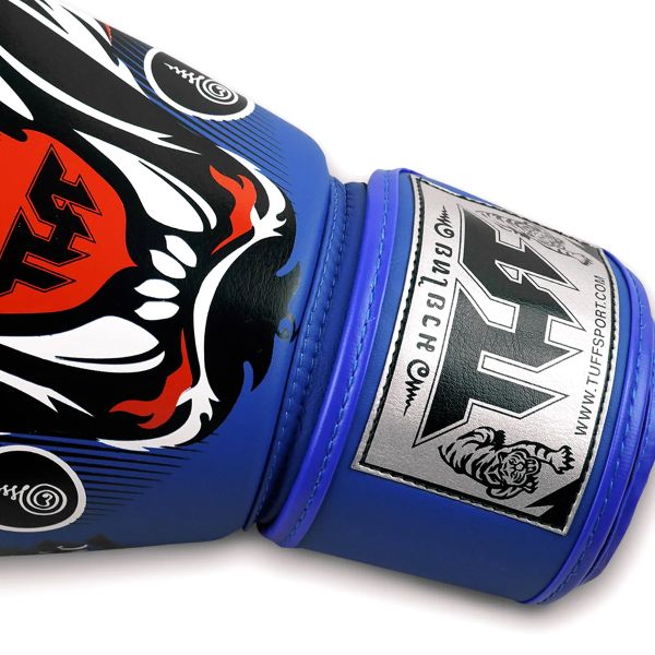 Găng tay TUFF PAYAK TIGER Boxing Gloves Microfiber Tiger - Blue ...