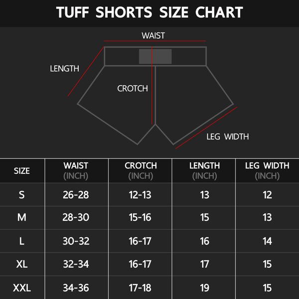 Quần TUFF Muay Thai Boxing Shorts Tora Samurai | Saigon Sport