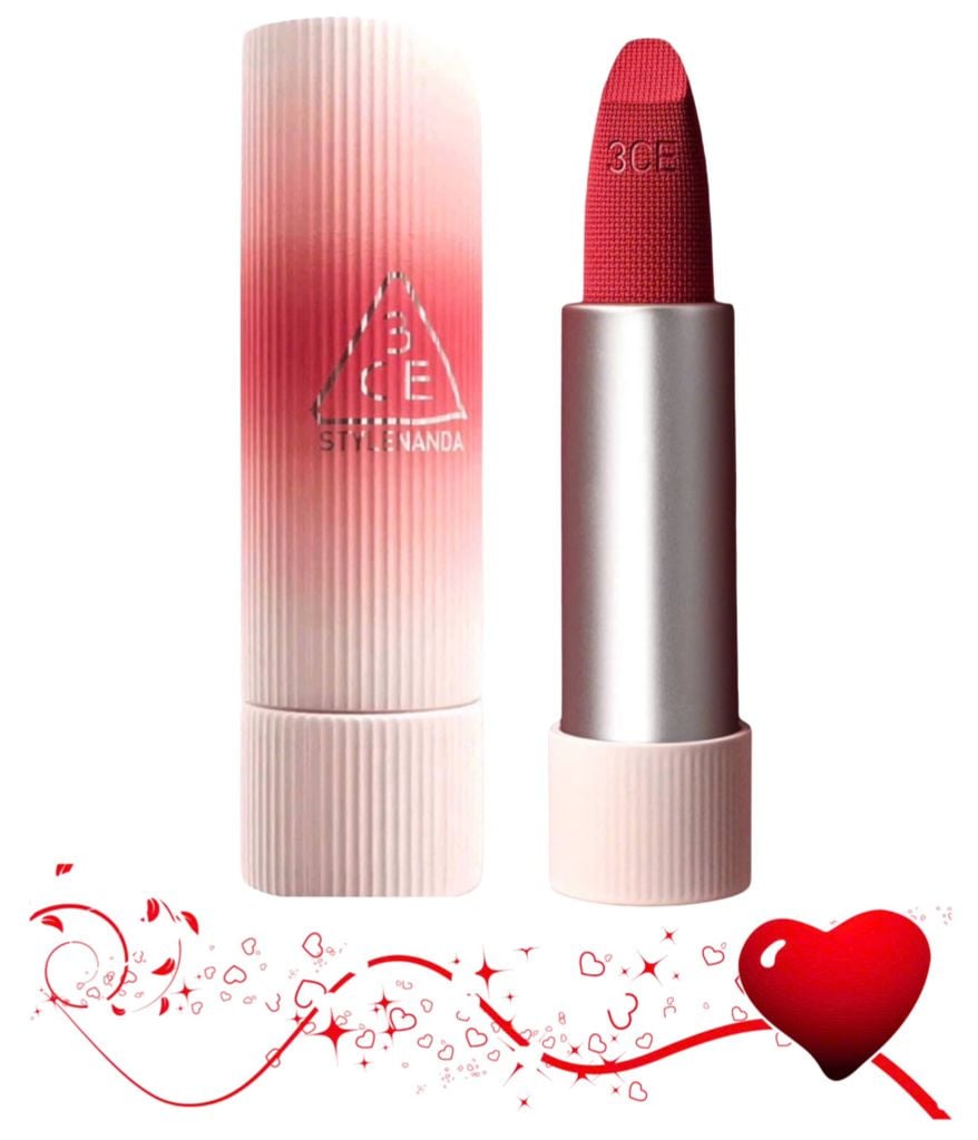 Quà Sinh Nhật Cho Nhân Viên - 3CE Cashmere Hug 08 Hush Red – Thế Giới ...