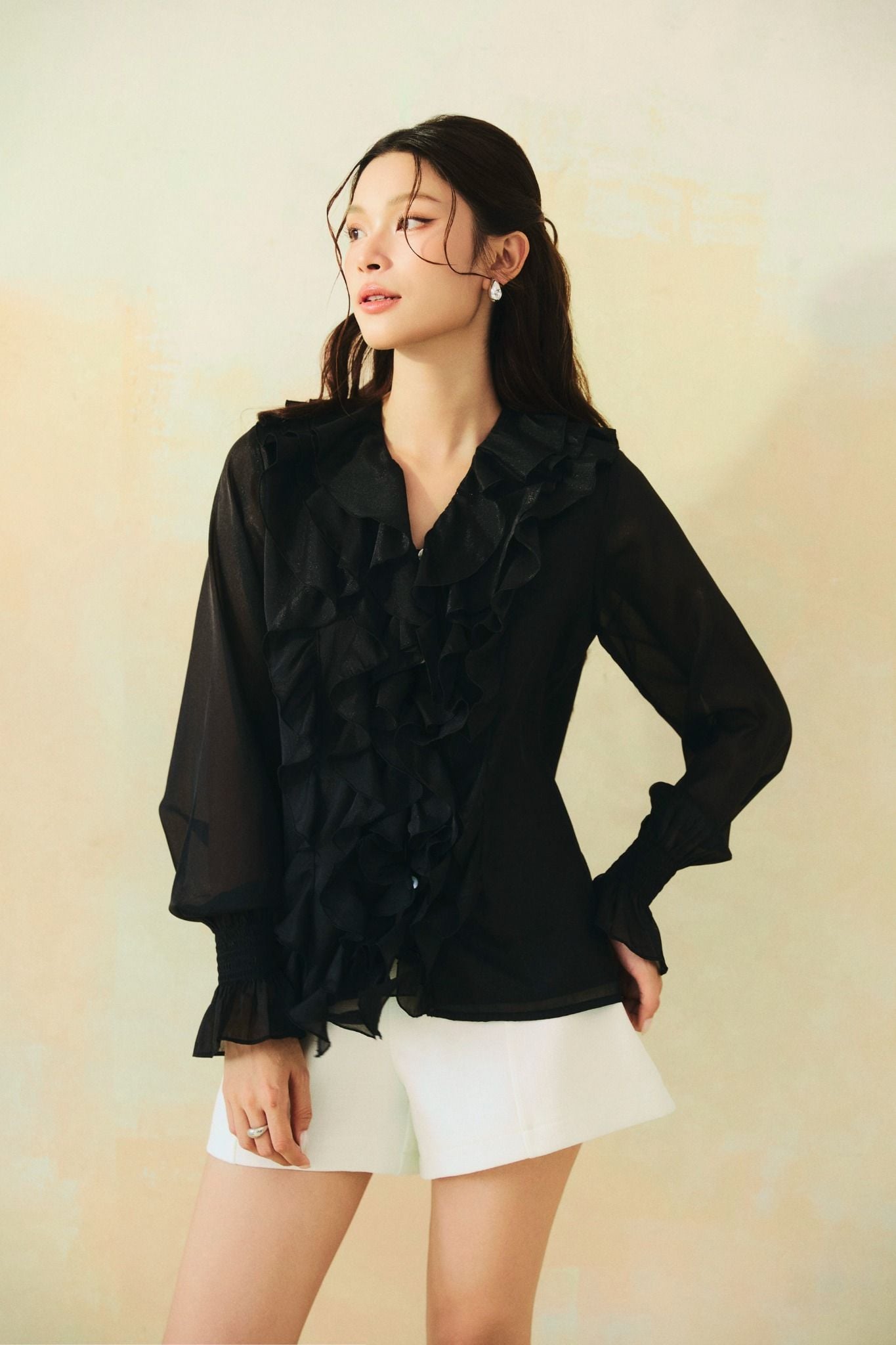 Áo Romantic Ruffle Blouse – SomeHow