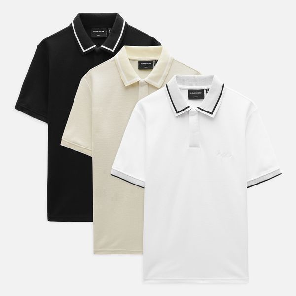 Áo Polo Hidden Placket Studio – Cá Sấu Mắt Chim Slim Fit … – SomeHow