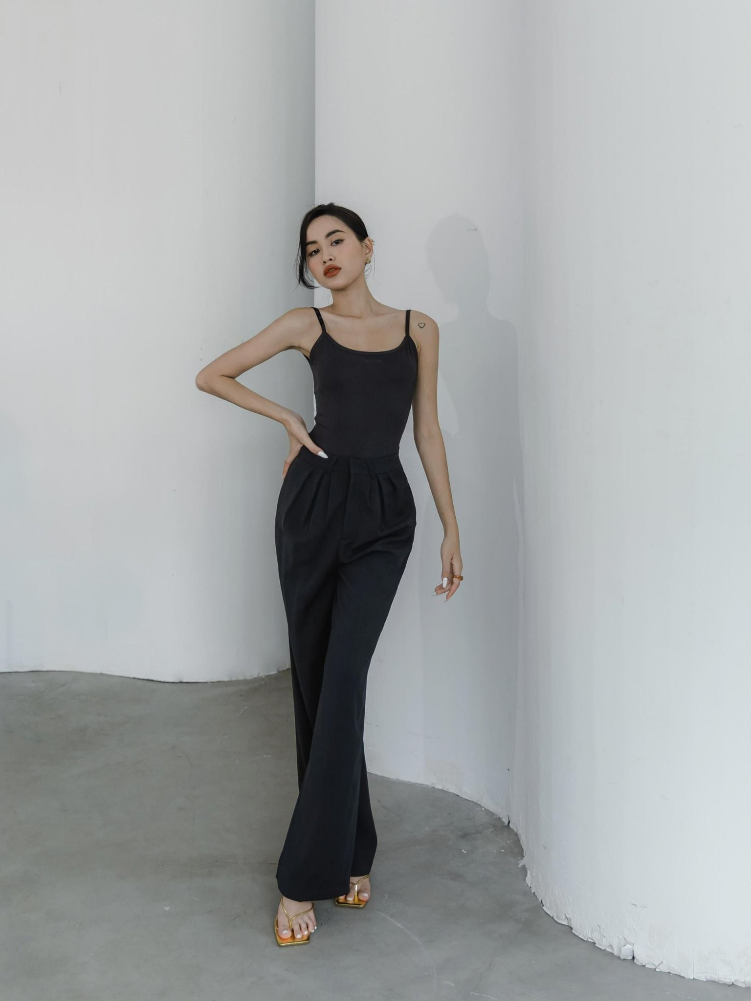 Set Bodysuit Straight Pant Basic – SomeHow