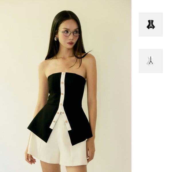 Áo Tube Peplum – SomeHow