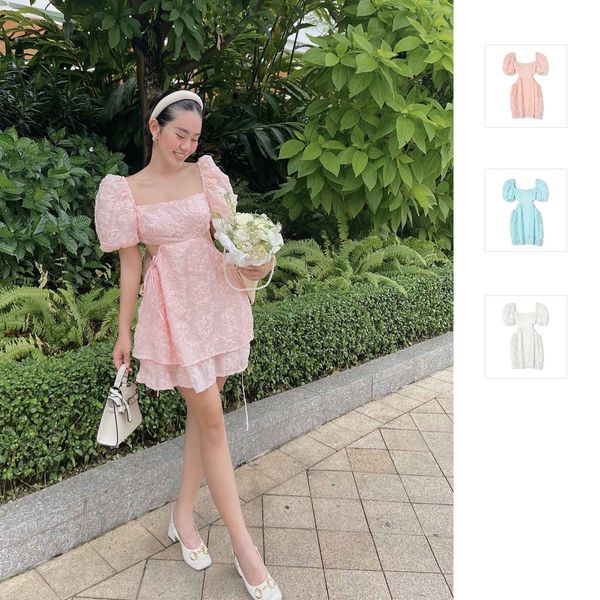 Đầm Ngắn Sundress Double Layers – SomeHow