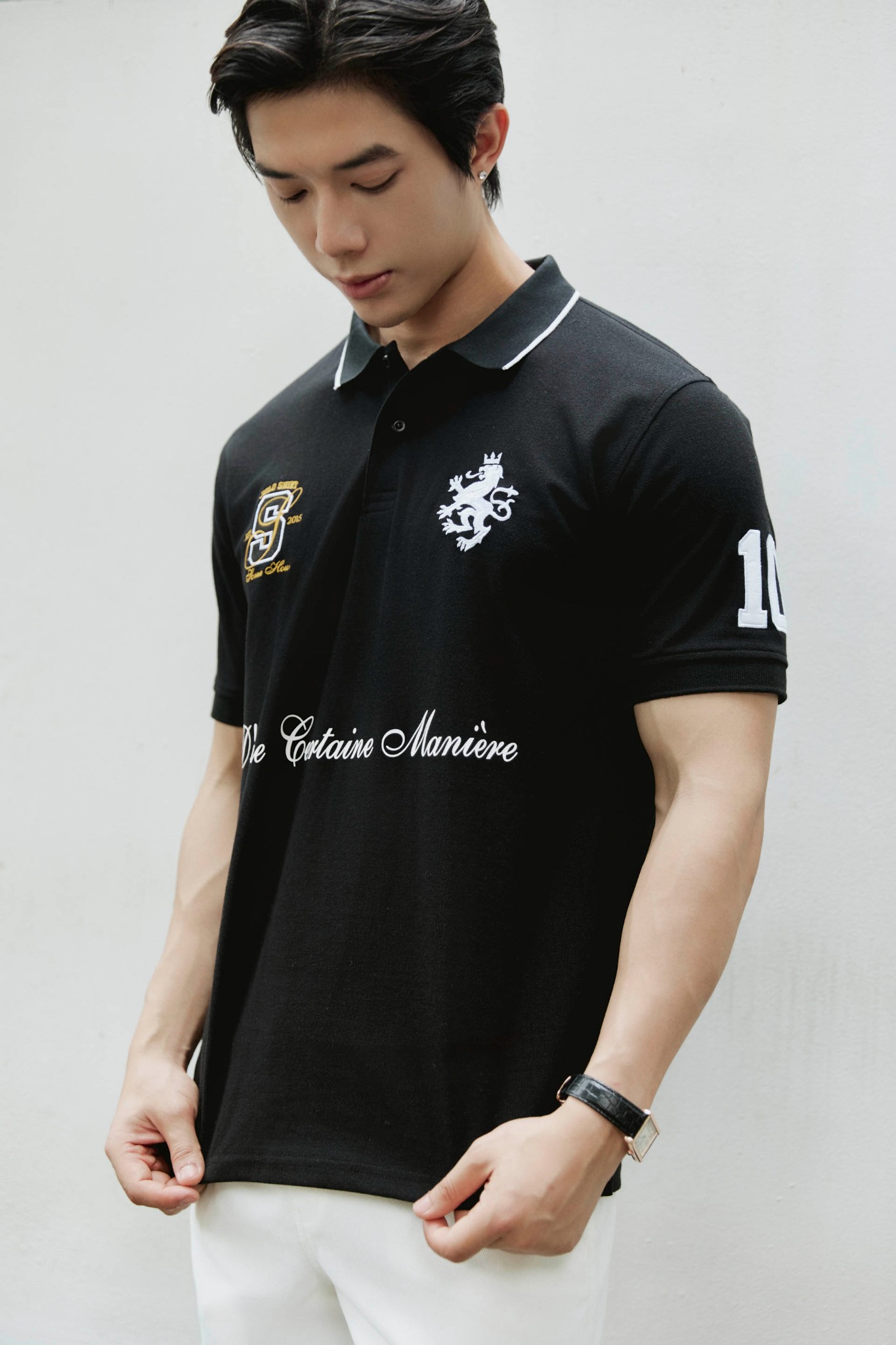 Áo Polo The S Lion Number 10 – Cá Sấu TC Regular Casual – SomeHow