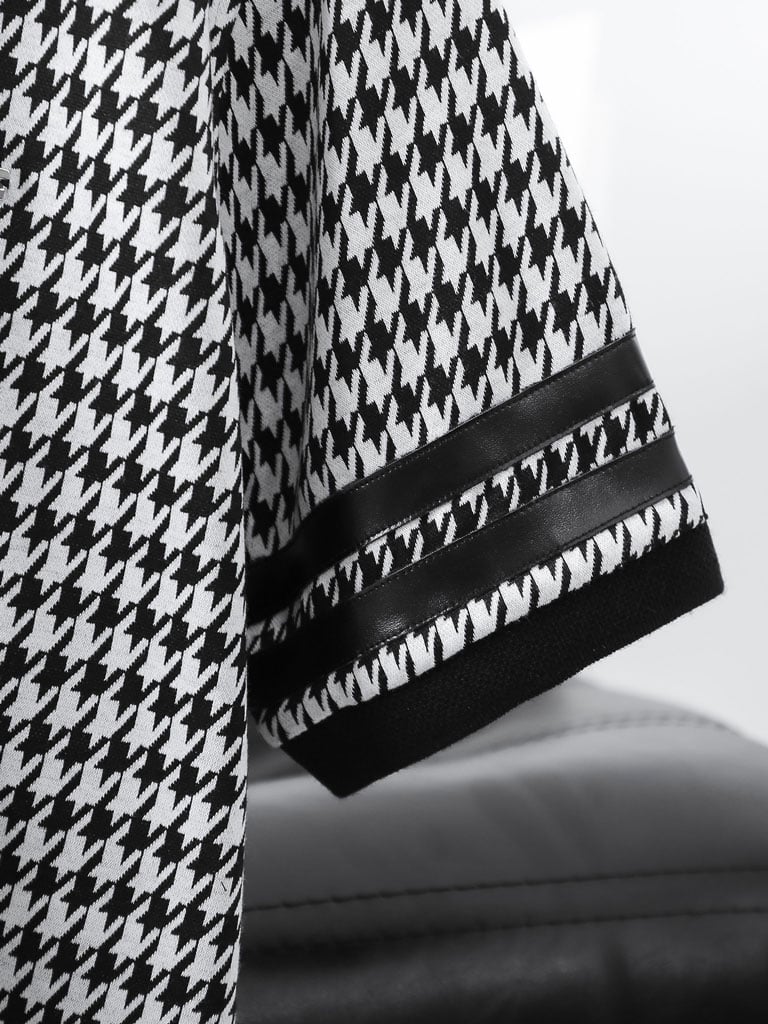 Áo Polo BW Pattern Leather Cir – SomeHow