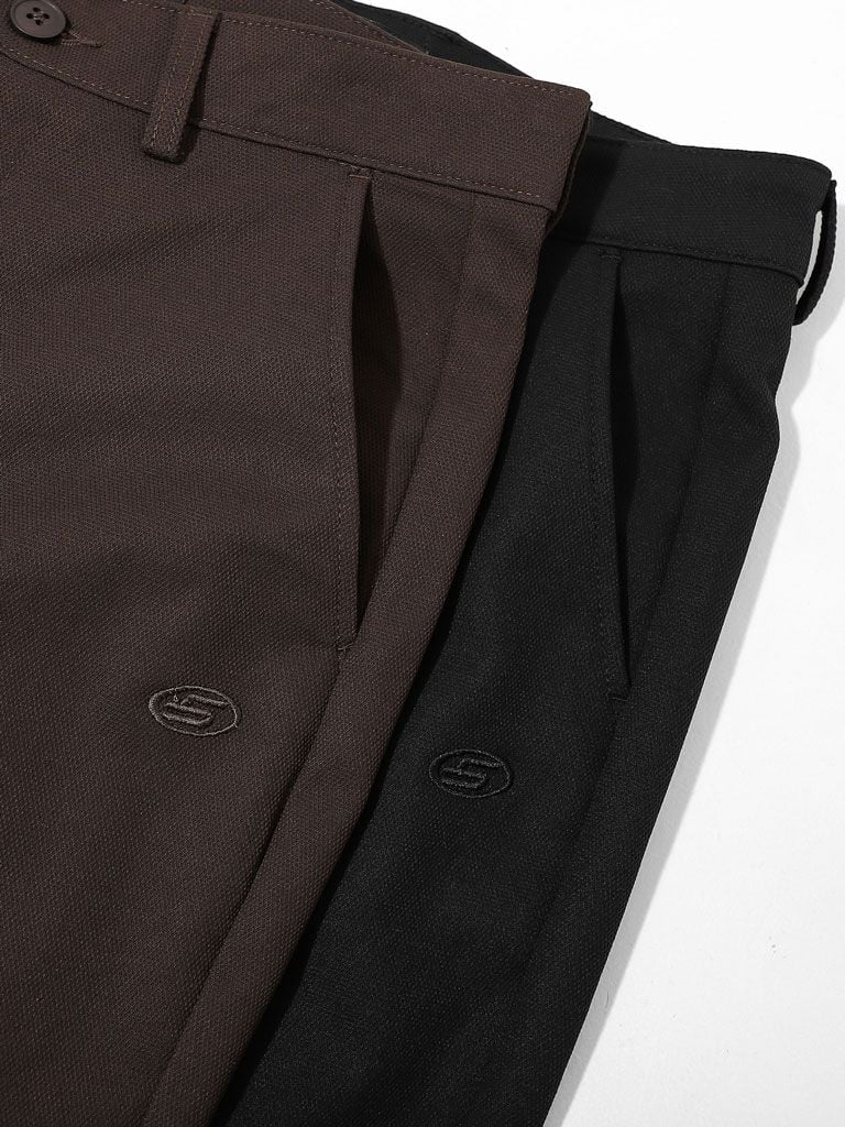 Quần Kaki Straight Snap Pockets – SomeHow