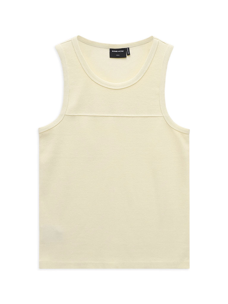 Áo Tanktop Basic Beige Gray – SomeHow