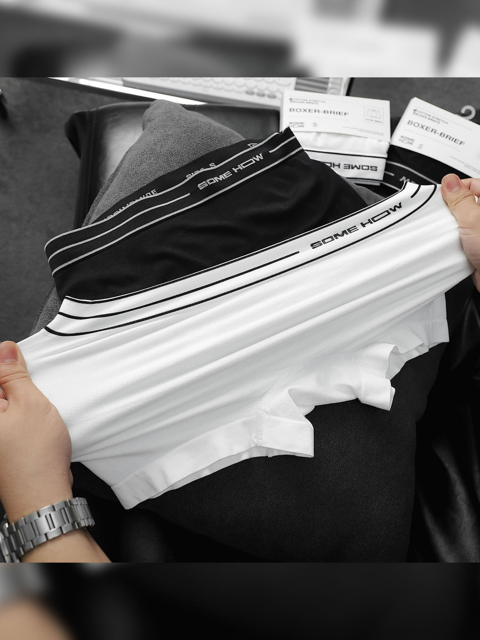 Boxer Seamless Lines Basic – SomeHow