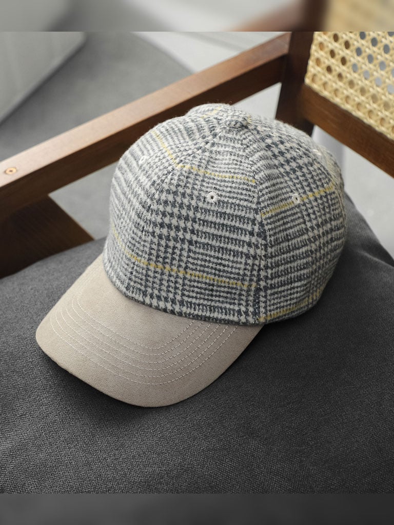 Nón The Checked Beige Cap – SomeHow