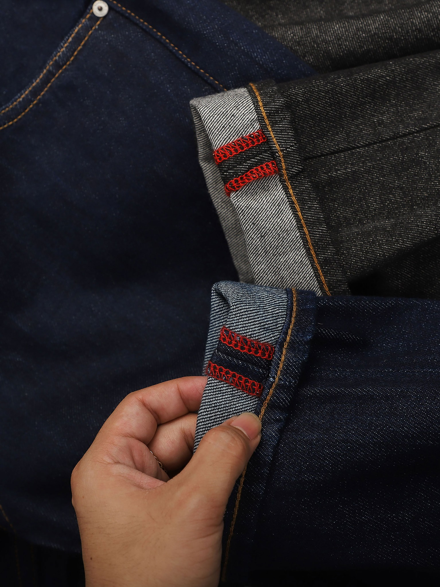 Quần Jean Straight Red Minidetails Indigo Col – SomeHow