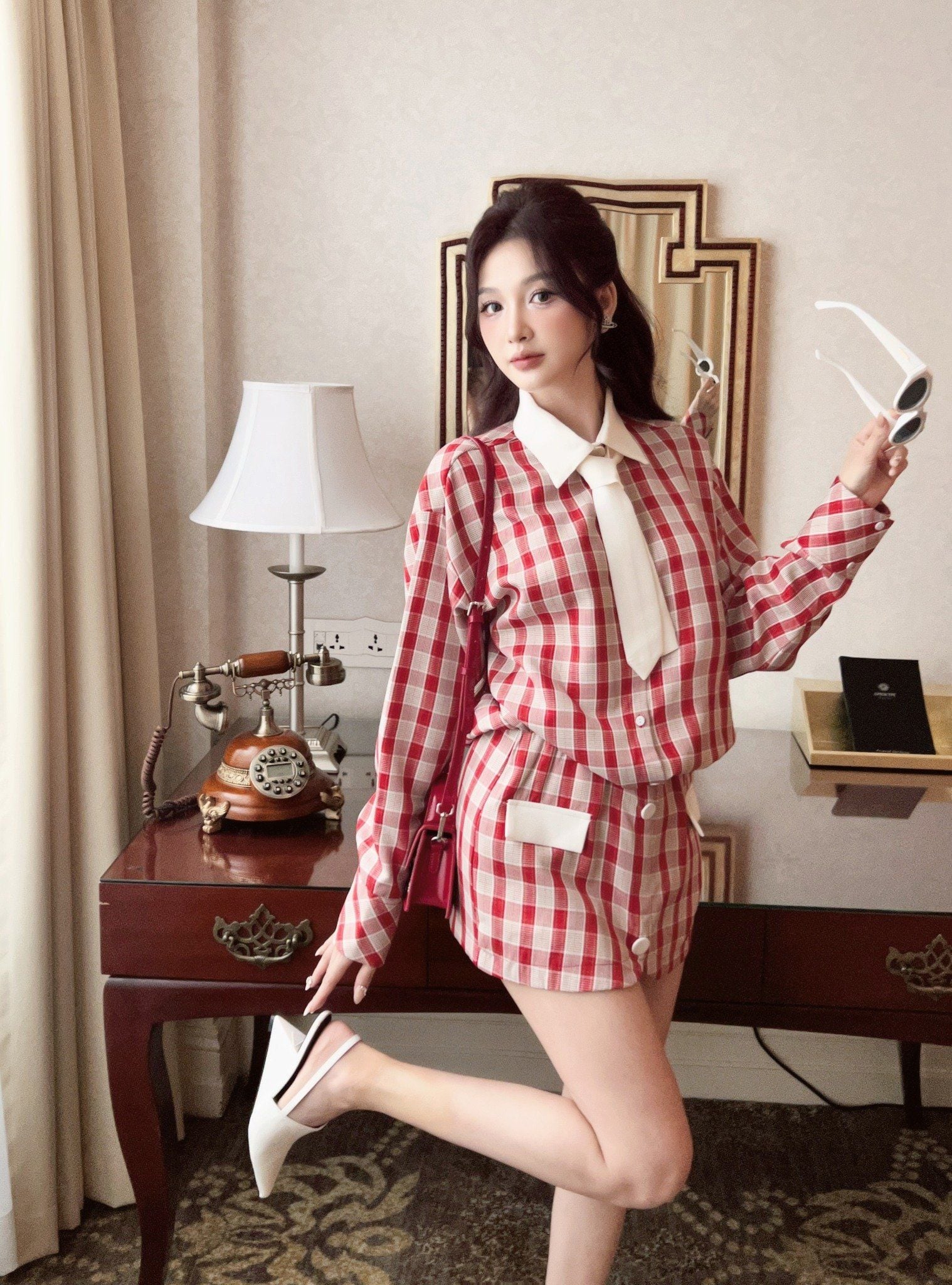 Đầm Ngắn The Checked Style – SomeHow