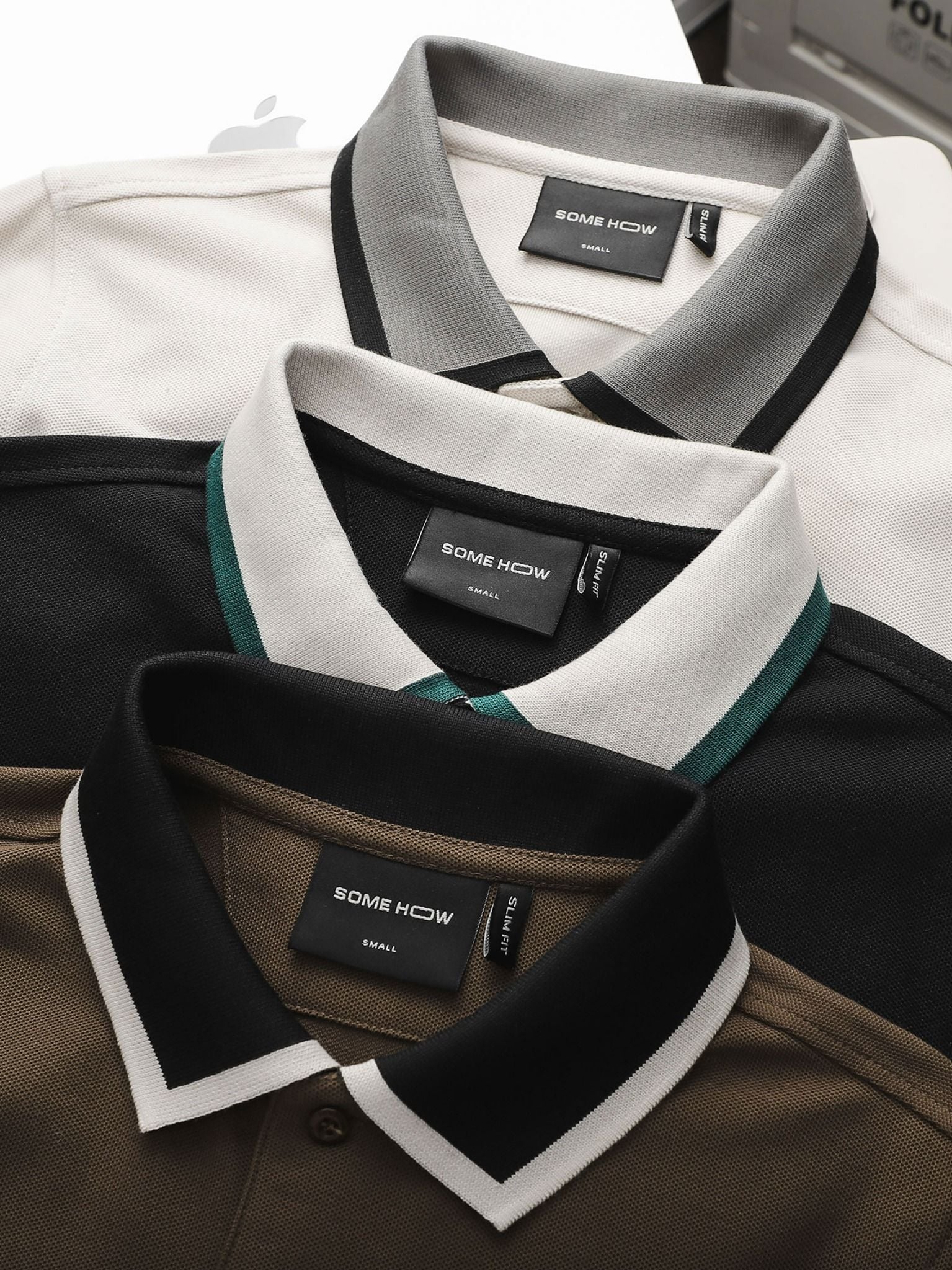 Áo Polo Color Collar Cuffs – SomeHow