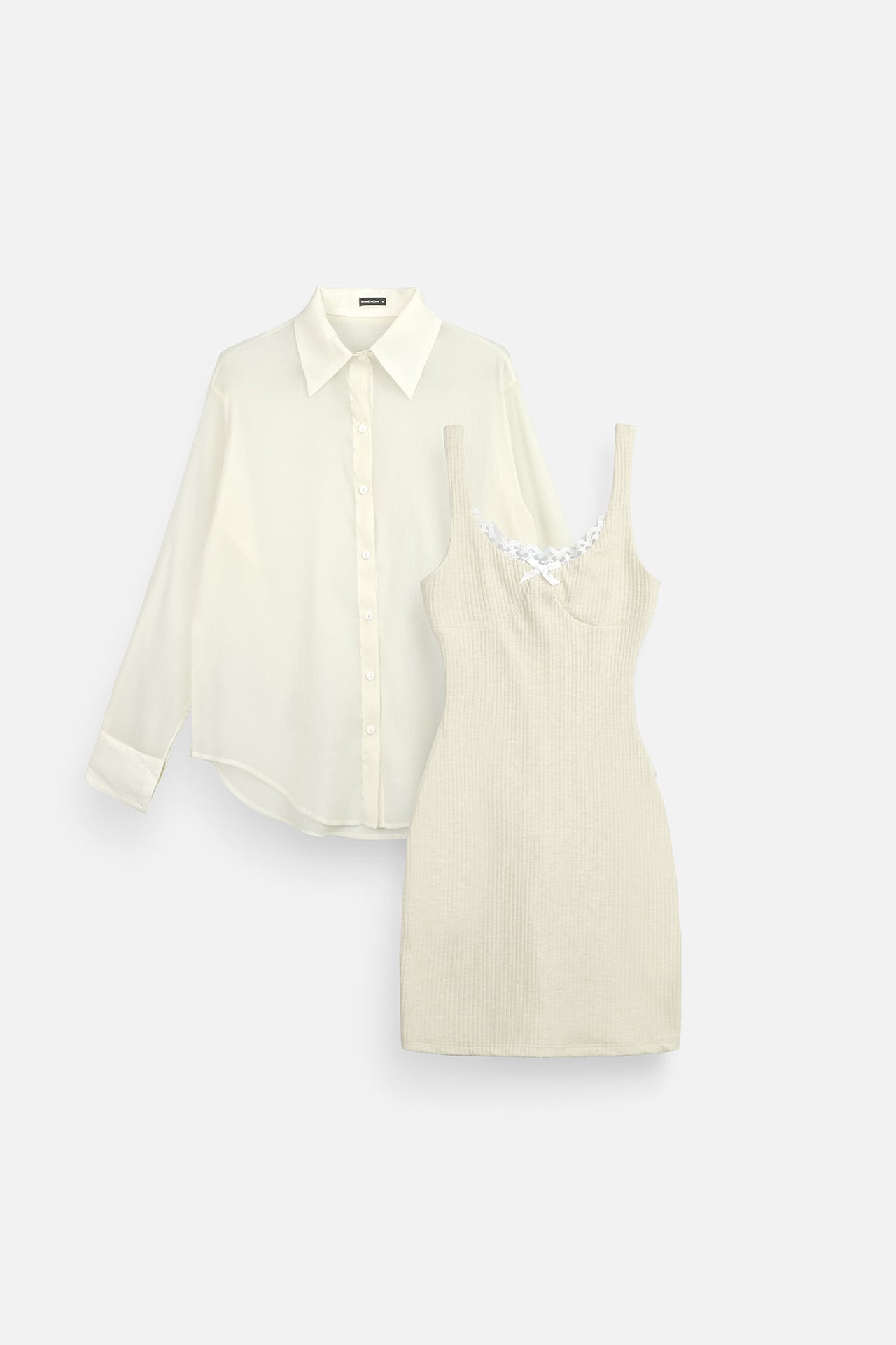 Set Bowtie Bodycon Organ Jacket – SomeHow