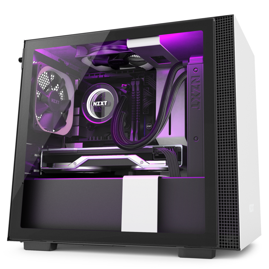 Case NZXT H210i MATTE WHITE (Mini Tower) giá rẻ – GEARVN.COM