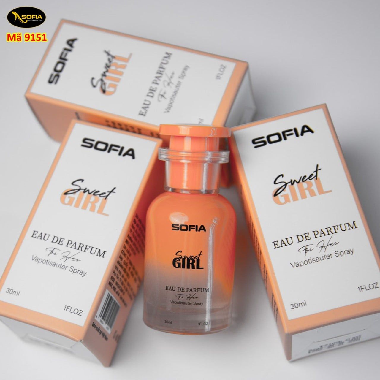 Nước Hoa Sweet Girl SOFIA 9151