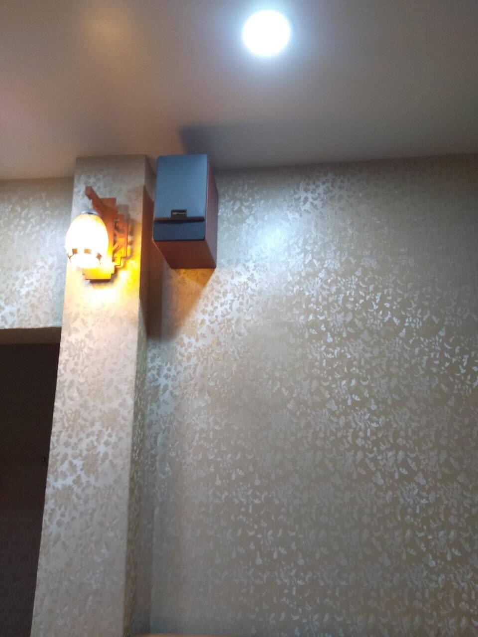 Loa nhà hàng: goldsound lắp đặt cho Adam Baber Shop. Nguỵ Như Kon Tum ...