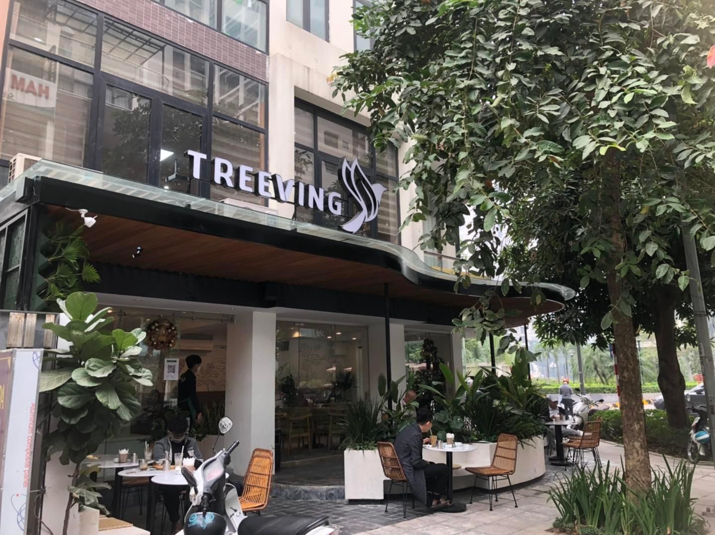 Loa cafe Loa Goldsound thi công hệ thống âm thanh cho Treeving Coffee ...