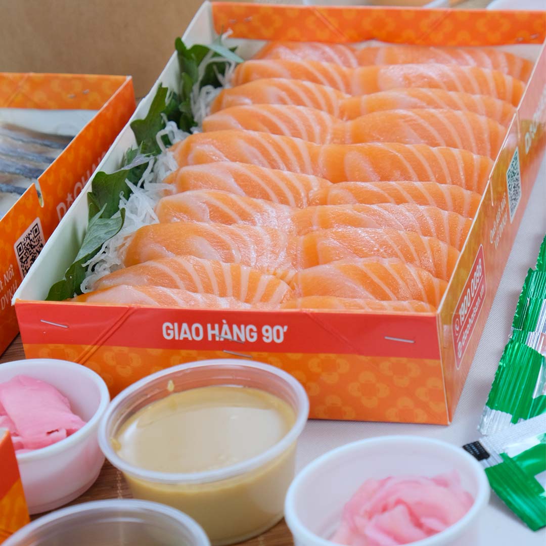 Combo Sashimi & Sushi Gia Đình 4 người ăn Tiện Lợi Tiết Kiệm – DAOHAISAN