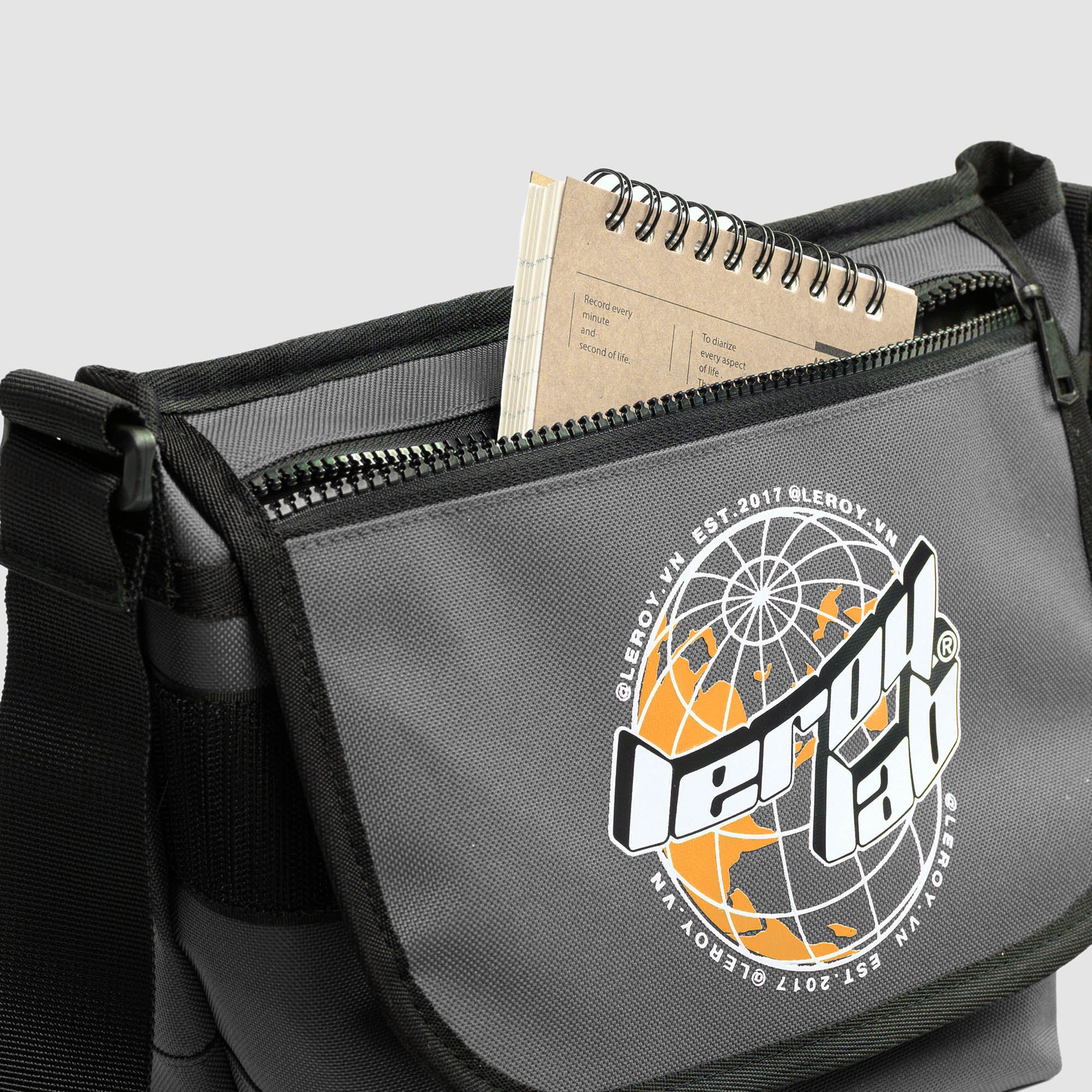 Leroy Leroylab Small Shoulder Bag Grey LERSSB11 | BaloCenter.com ...