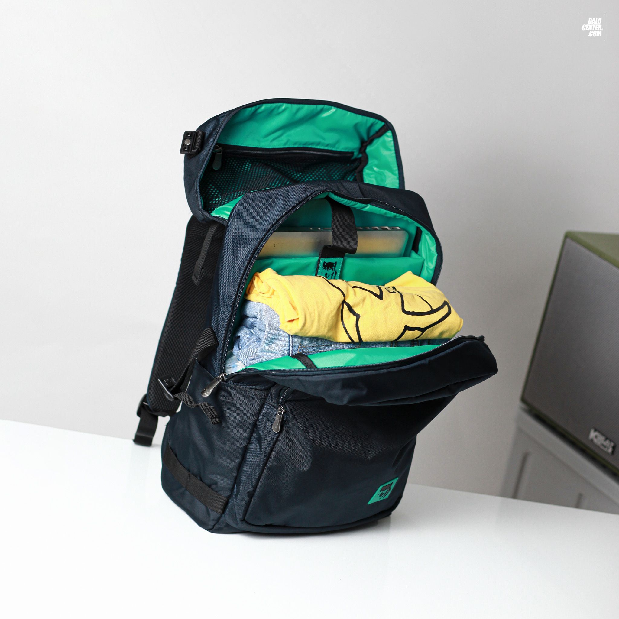 Balo Mikkor The Jack Backpack Black | BaloCenter.com – BaloCenter.com ...