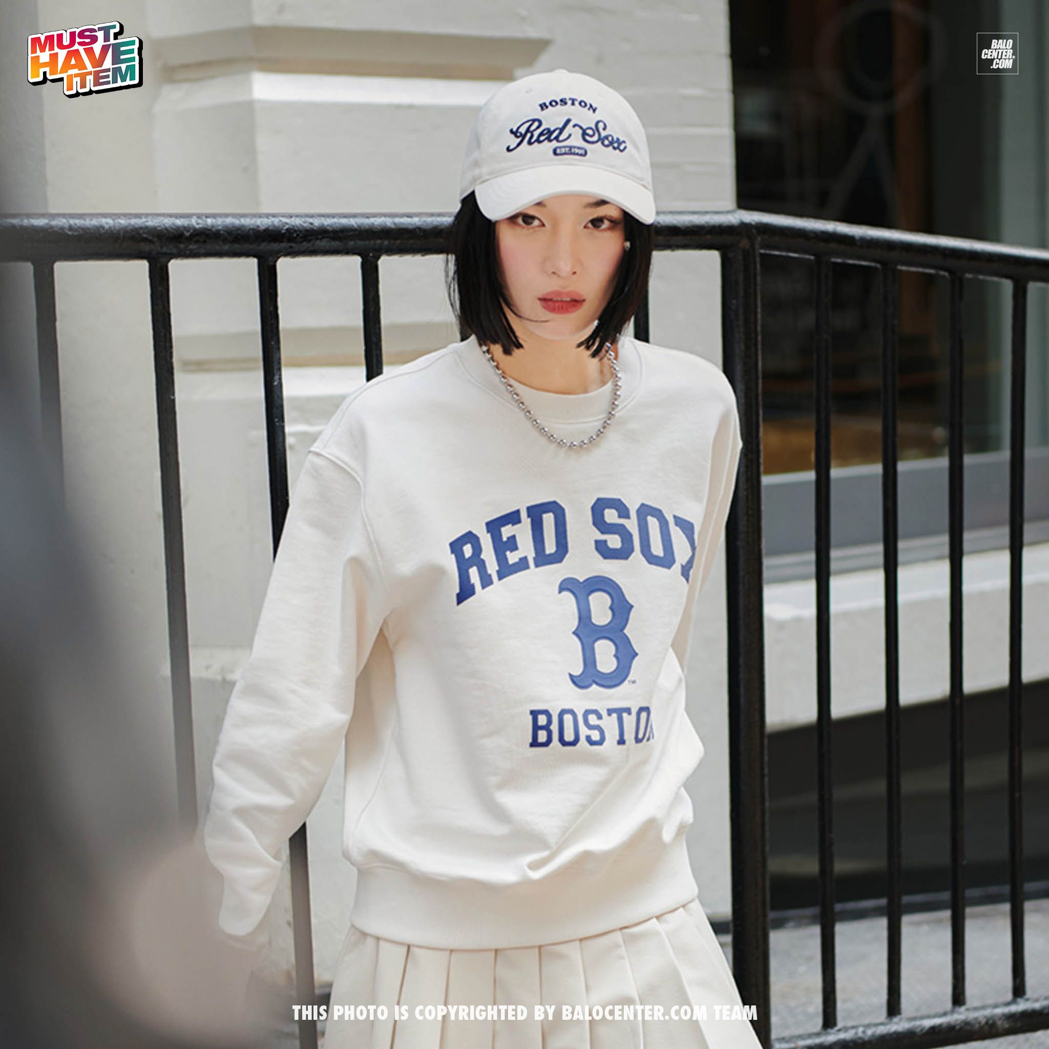 MLB Unisex Varsity Lettering Boston Red Sox White | BaloCenter.com ...