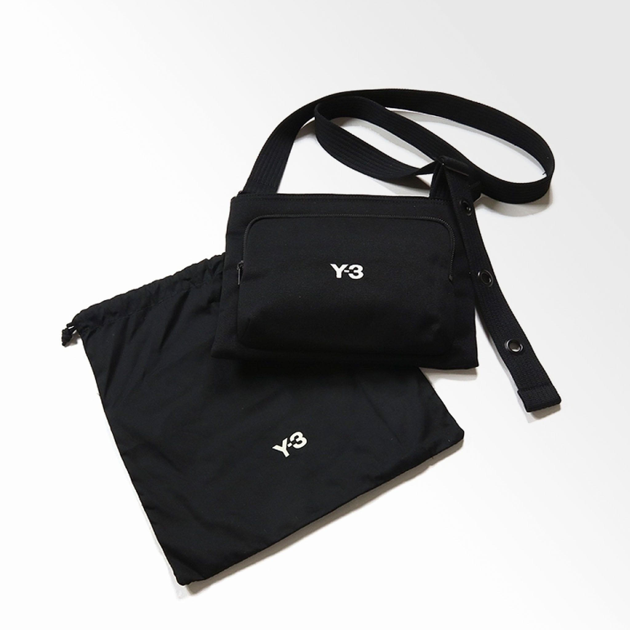 Adidas Y-3 Sacoche Shoulder Bag Black IR5791 | BaloCenter.com ...